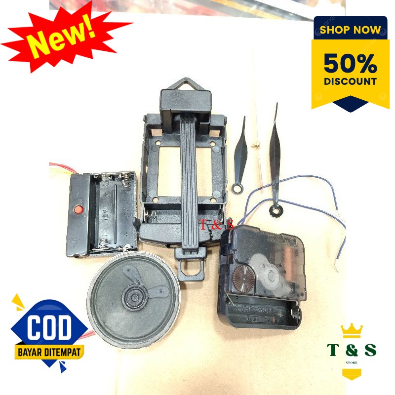 Jual mesin jam dinding bandul mirado original | Shopee Indonesia