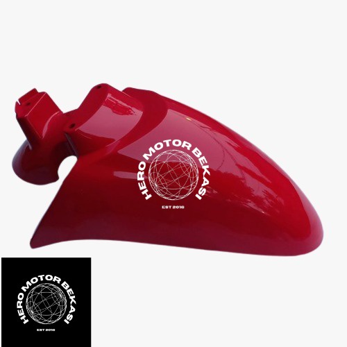 Jual COD - spakbor slebor depan scoopy fi esp new k93 2017 2018 merah ...