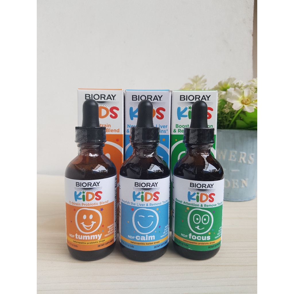 Jual Bioray Kids NDF Tummy Probiotic / Focus / Calm | Shopee Indonesia