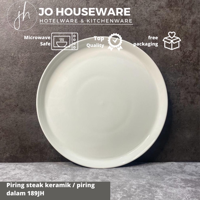 Jual Piring steak keramik premium serbaguna / Piring dalam keramik unik ...