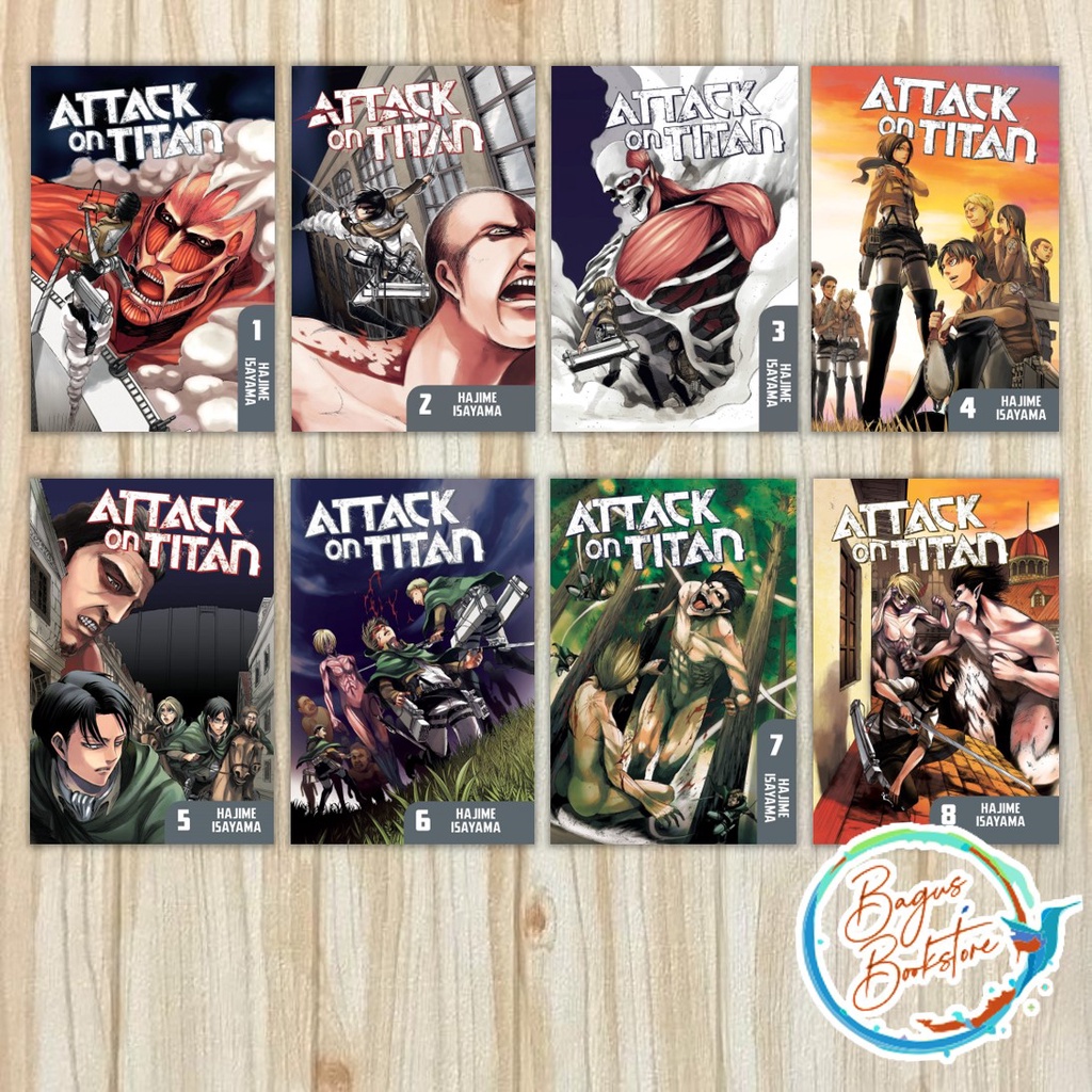 Jual (English) Attack on Titan - Hajime Isayama (Manga) | Shopee Indonesia