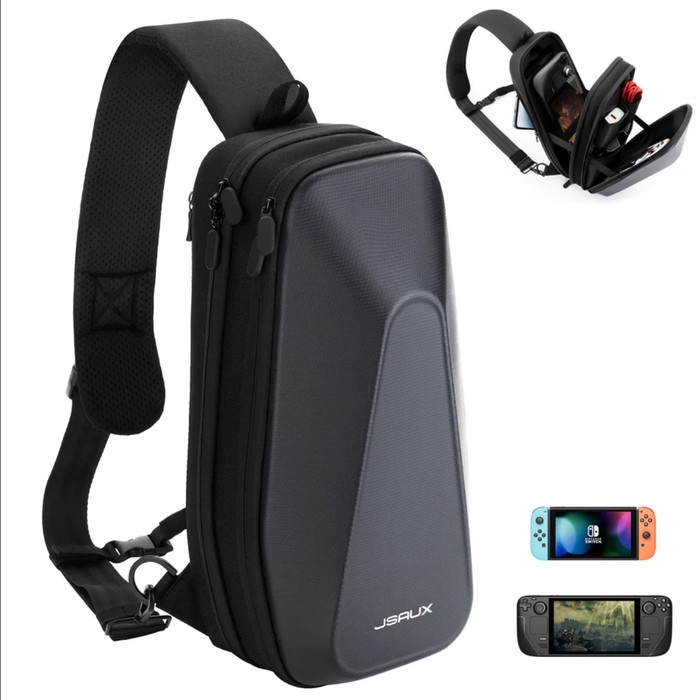 Jual PROMO JSAUX Shoulder Sling Bag Hard Shell Protective for Steam ...
