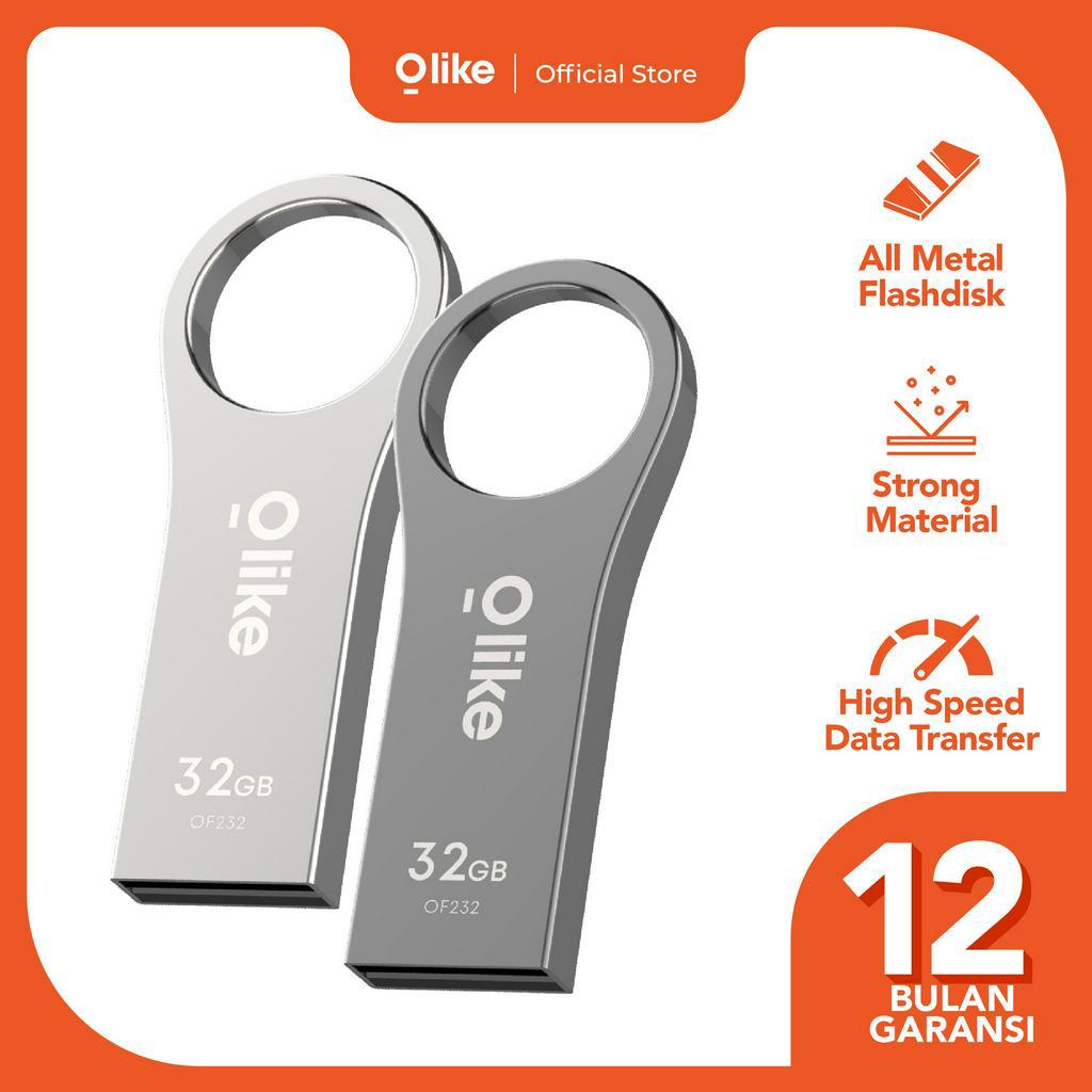 Jual FLASHDISK OLIKE OF216 F232 16GB 32GB FULL METAL HIGH SPEED MEMORY USB 2.0 | Shopee Indonesia