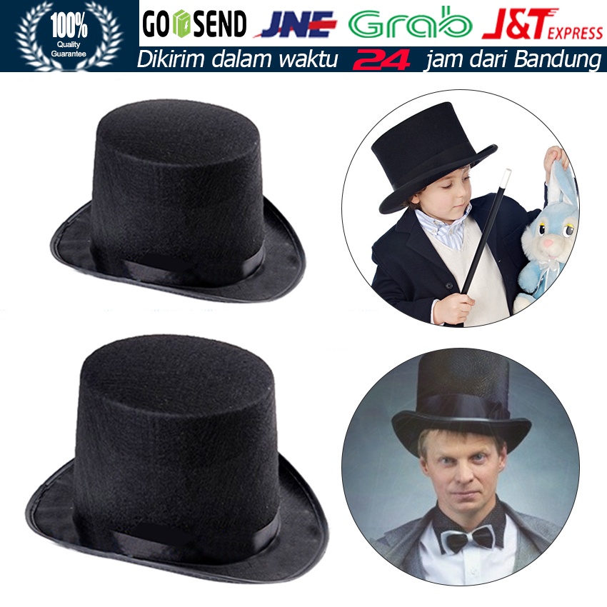 Jual Topi Pesulap / Topi Magician / Topi Pesulap Gaya Victorian Untuk ...
