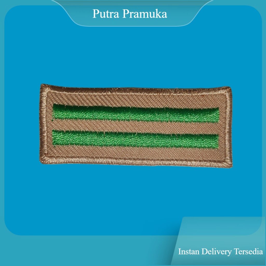 Jual Bed Badge Bordir Tanda Jabatan Pemimpin Barung Pramuka (Pinrung ...