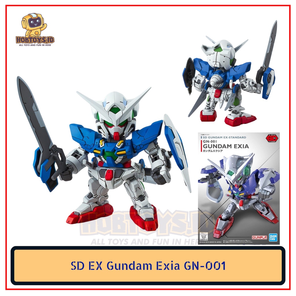 Jual SD EX Standard Gundam Exia | Shopee Indonesia