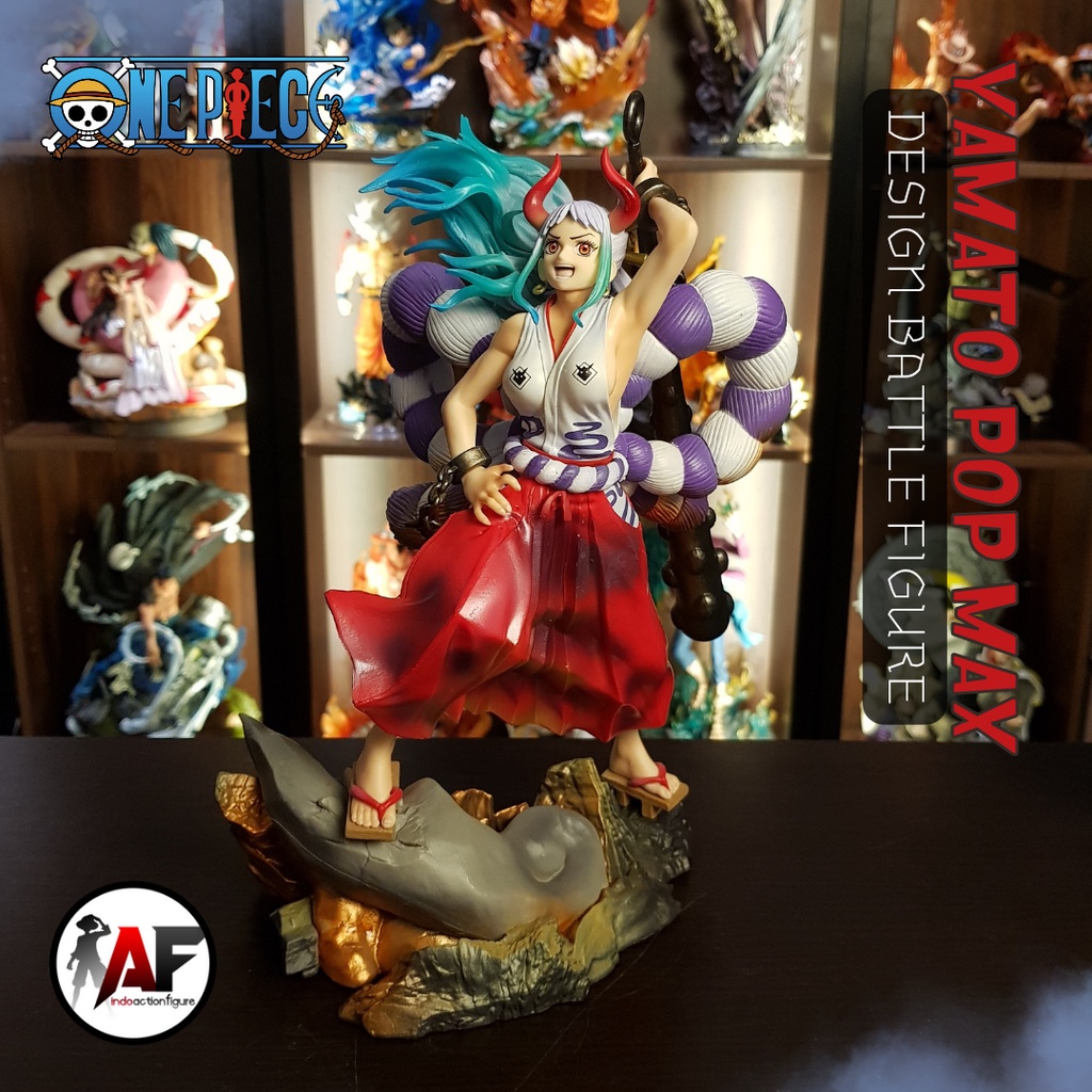 Jual Statue One Piece Yamato Kaido POP MAX design wano recast | Shopee ...