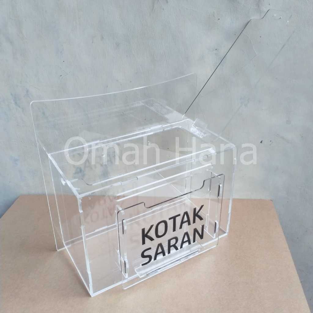 Jual Akrilik Kotak Saran - Kotak Keluhan dan Saran | Shopee Indonesia