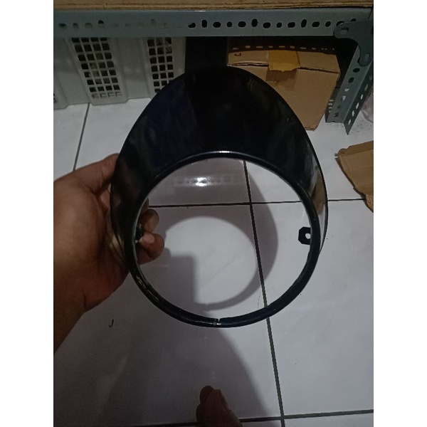 Jual Visor Cover Lampu Custom Japstyle Caferacer Bobber Visor Lampu ...