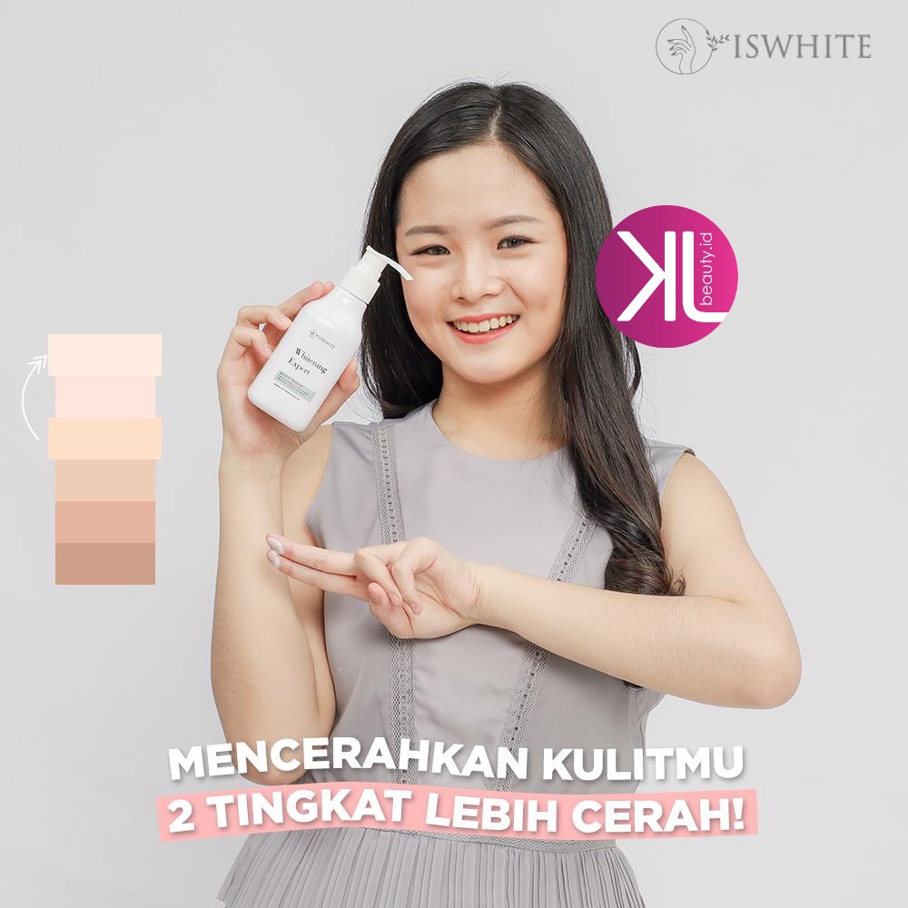 Jual ISWHITE Whitening Expert Body Serum with Niacinamide 7% 200gr ...