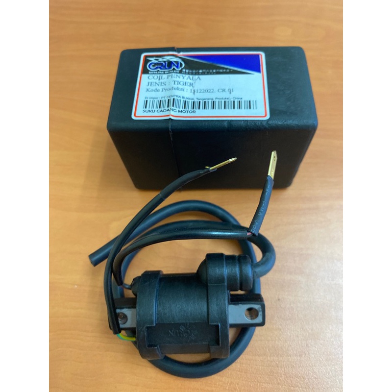 Jual ONE_SPAREPART Coil Pengapian Tiger Koil Penyala Asli CRUN | Shopee ...