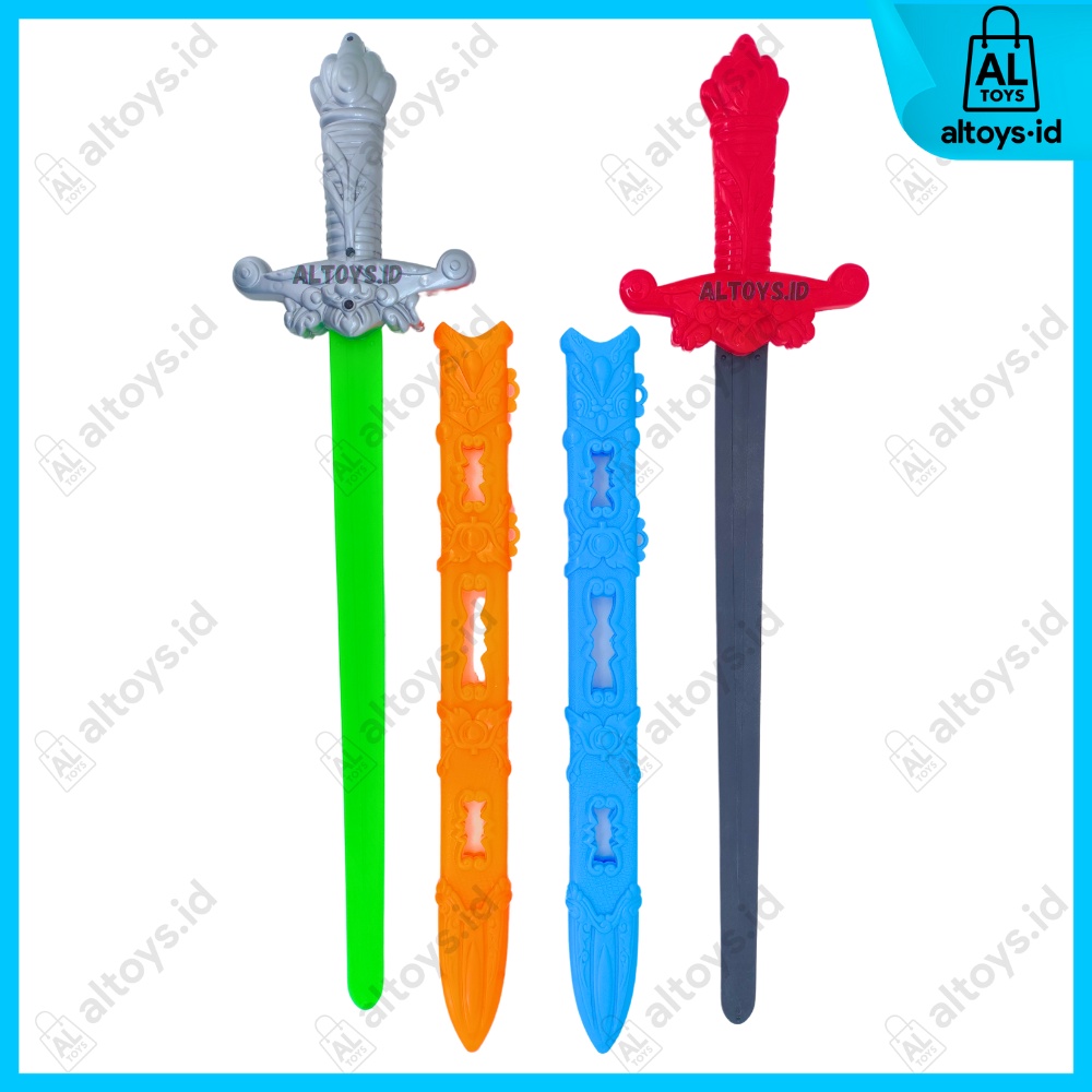 Jual MAINAN PEDANG PEDANGAN 5014C MINIATURE REPLIKA PEDANG GOLOK MAINAN ...
