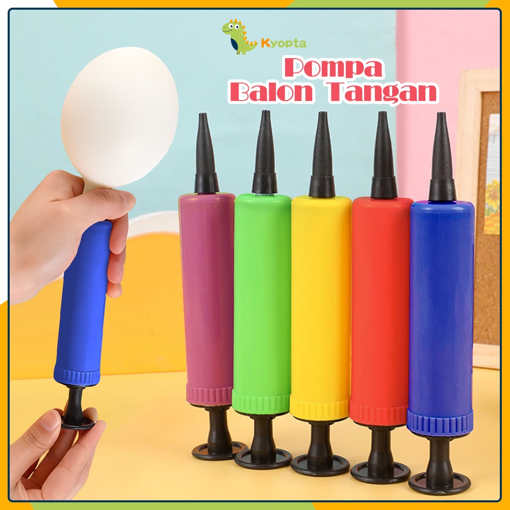 Jual Kyopta Pompa balon tangan manual Hand pump balon Pompa tangan mini ...