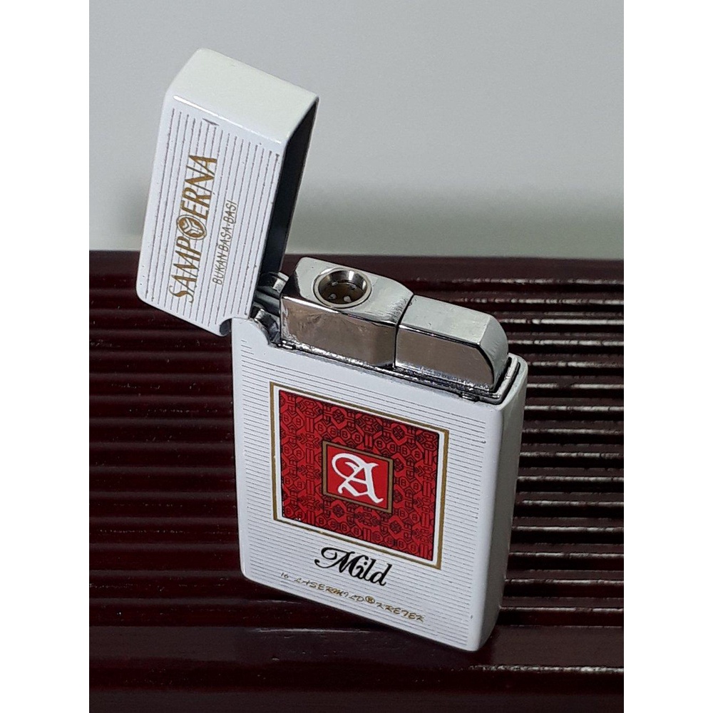 Jual Terbaru!! KOREK API BARA MODEL SAMPOERNA MILD MERAH KOREK LIGHTER ...