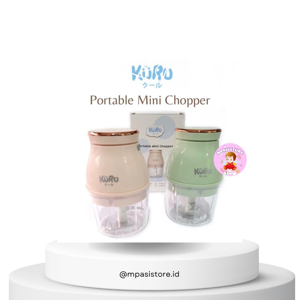 Jual Electric Food Chopper | Blender Makanan Bayi MPASI & Penghalus ...