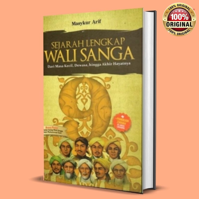 Jual buku sejarah lengkap wali sanga dari masa kecil, dewasa, hingga ...