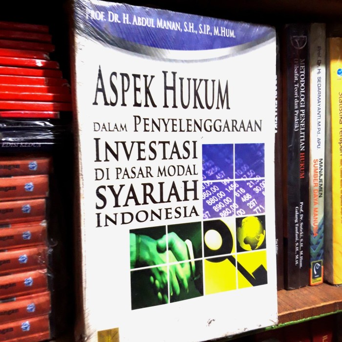 Jual Buku Aspek Hukum Dalam penyelenggaraan Investasi Di Pasar Modal Syariah ind | Shopee Indonesia