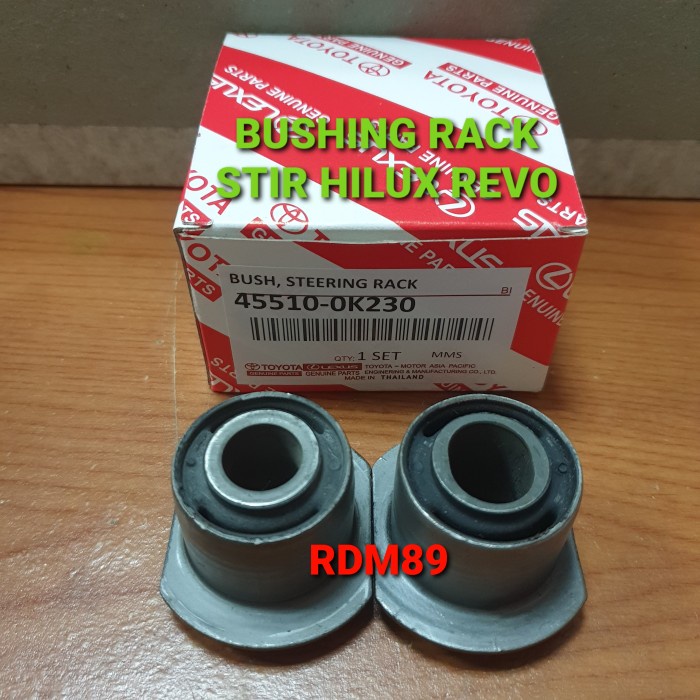 Jual BUSHING RACK STIR STEER HILUX REVO INNOVA REBORN VRZ 1SET(2PC) ORI | Shopee Indonesia