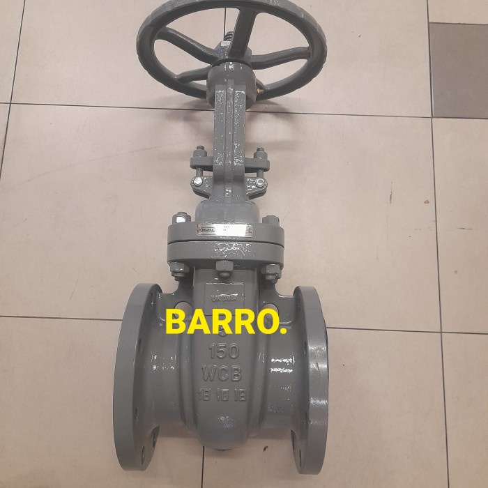 Jual Gate Valve WCB 1-1/2" inch DN40 Flange Ansi 150 / Stop Kran ...