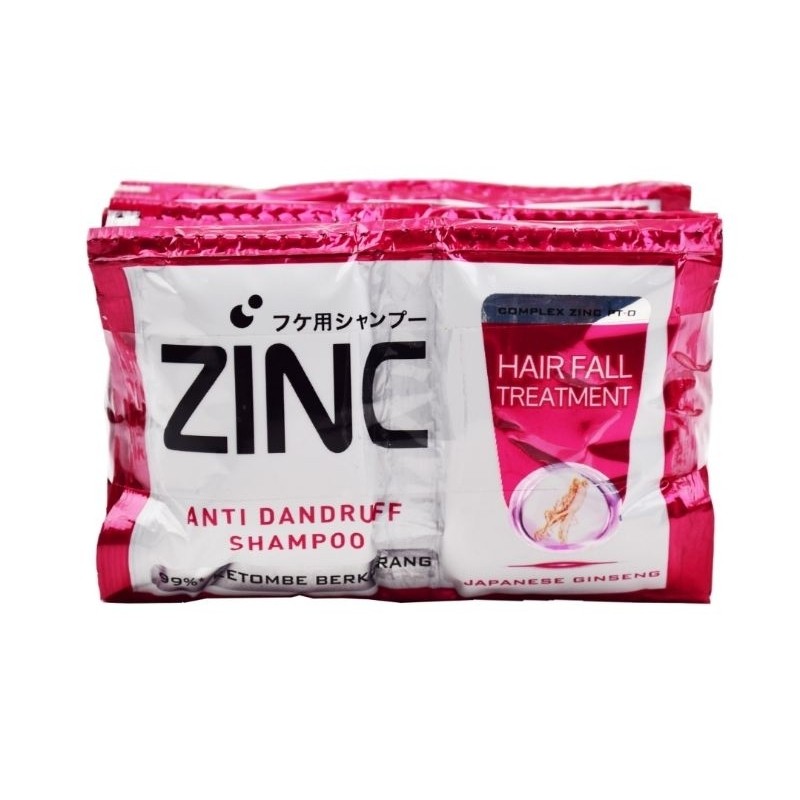 Jual Zinc Shampoo anti dendrof 1 renteng (12 PCS ) | Shopee Indonesia