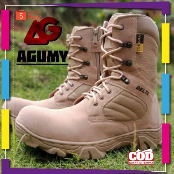Jual [PREMIUM ORIGINAL] Sepatu pdl tactical boots safety ujung besi ...
