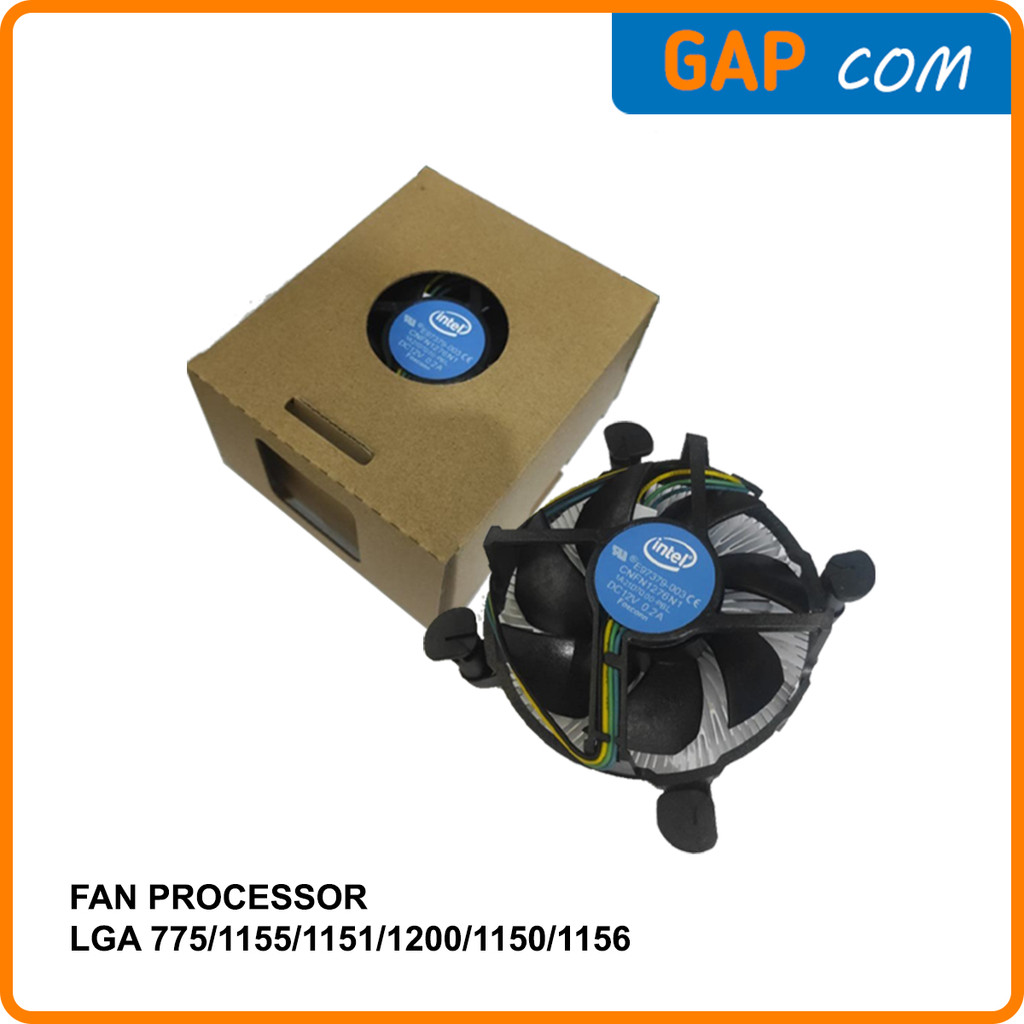 Jual Fan Processor with Heatsink Intel LGA 775/1155/1151/1200/1150/1156 ...