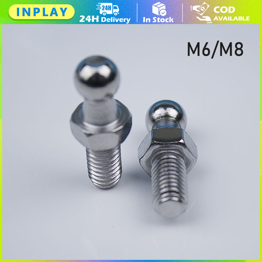 Jual 2 Pcs Baut Ball Joint Shock Bagasi dan Kap Mesin Drat M6 dan M8 ...