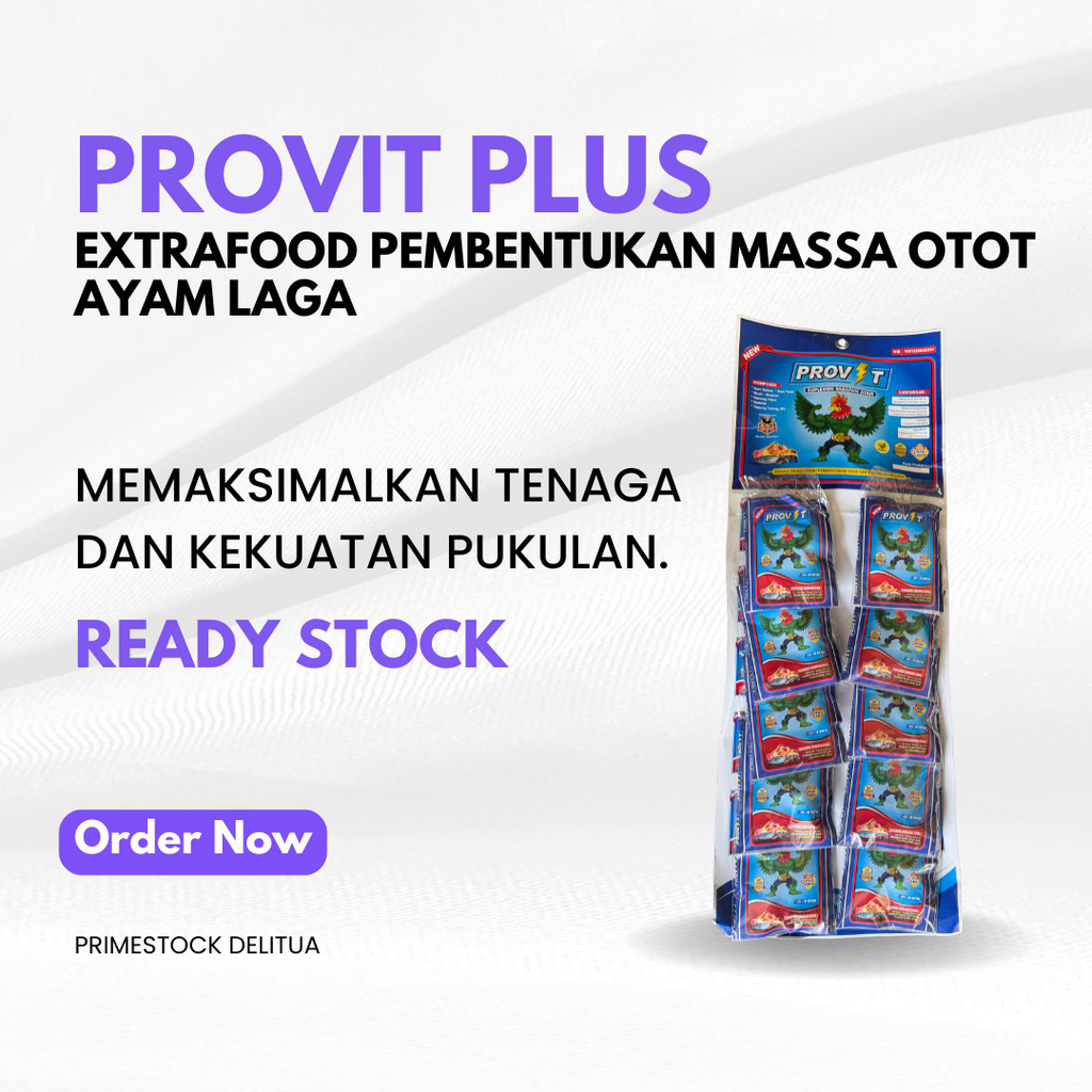 Jual PROVIT PLUS BELUT (1 RENTENG) - Extrafood Pembentukan Massa Otot ...