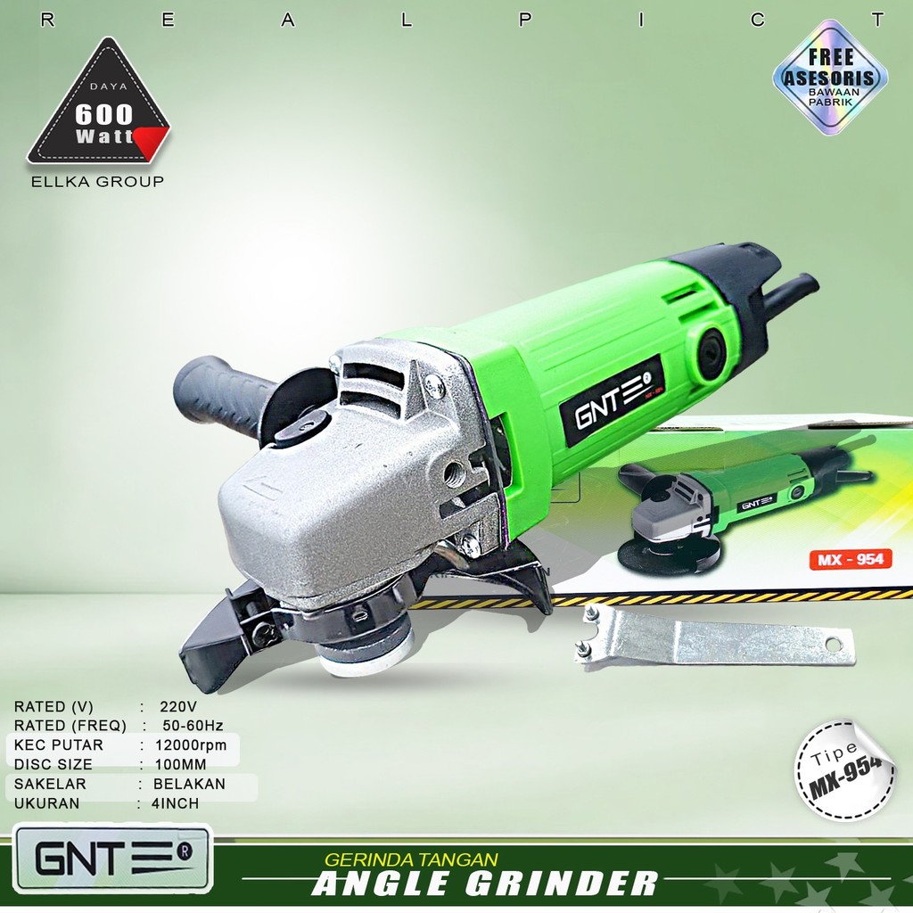 Jual Mesin Gerinda Tangan 4" MODERN M2340V Variable Speed / Mesin ...