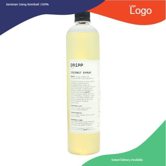 Jual Coconut Syrup Dripp 760 ml | Shopee Indonesia