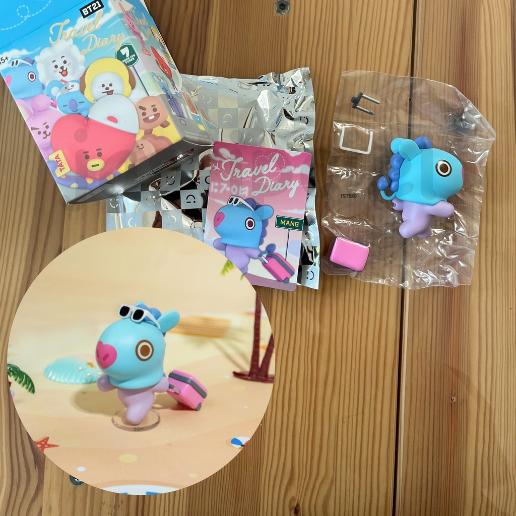Jual Miniso x BT21 - Travel Figure Mang | Shopee Indonesia