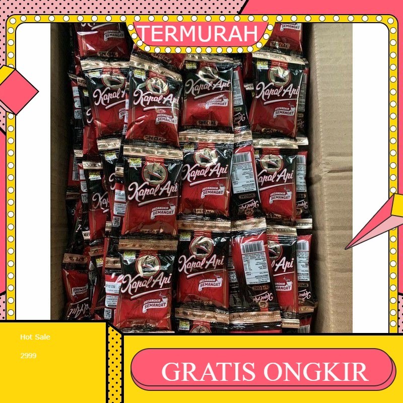 Jual Kopi Kapal api mini 1 renceng 10 sachet | Shopee Indonesia