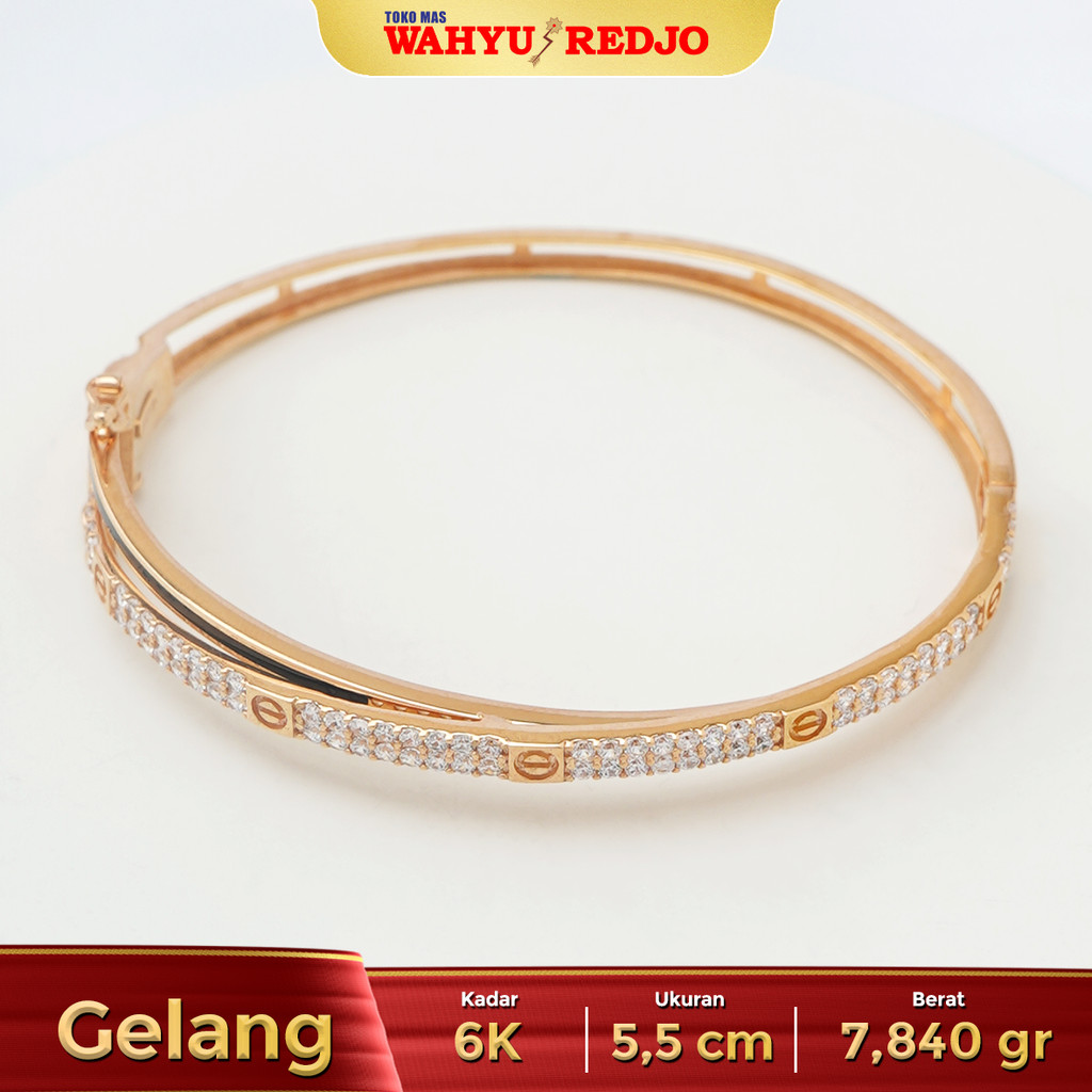 Jual Gelang Emas Kadar 6K Wahyu Redjo GL-6K-26418451-PMR | Shopee Indonesia