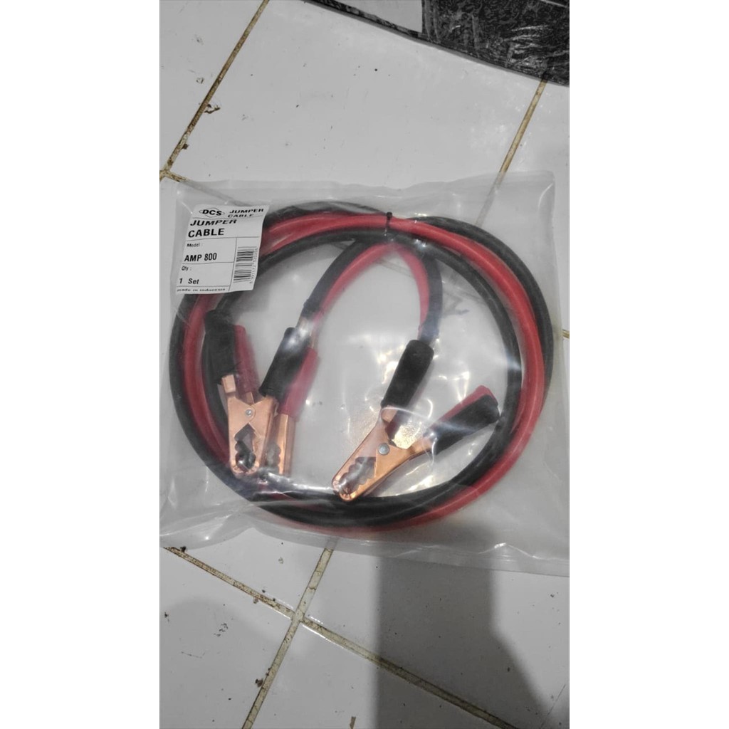 Jual Kabel Jumper Aki Mobil Booster Cable 800A AMP 2 meter DCS | Shopee Indonesia