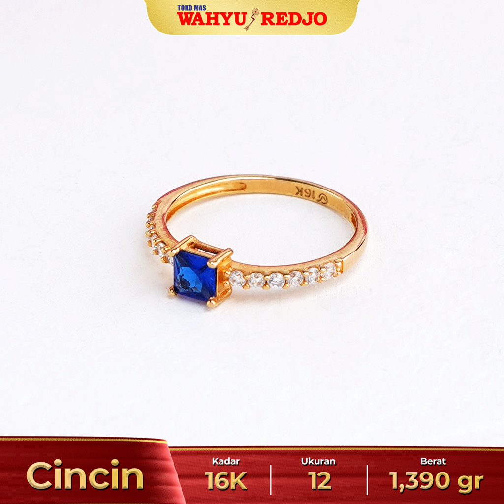Jual Cincin Emas Kadar 16K Wahyu Redjo CC-16K-26337465 | Shopee Indonesia