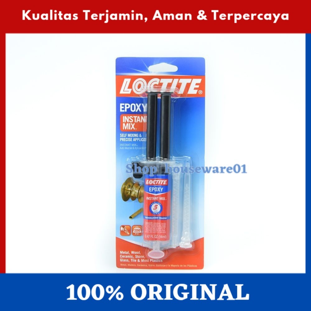 Jual Loctite Lem Resin Epoxy Instant Mix 5 Min | Shopee Indonesia