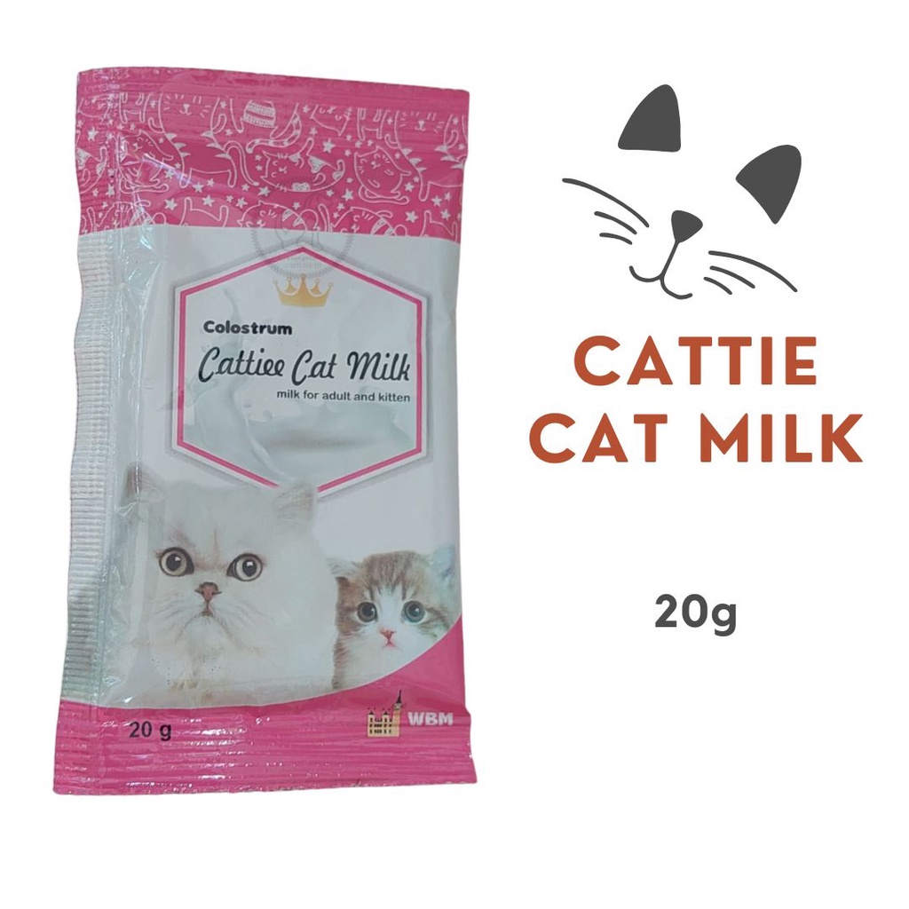 Jual Cattie Cat Milk Sachet 20g - Susu Kucing | Shopee Indonesia
