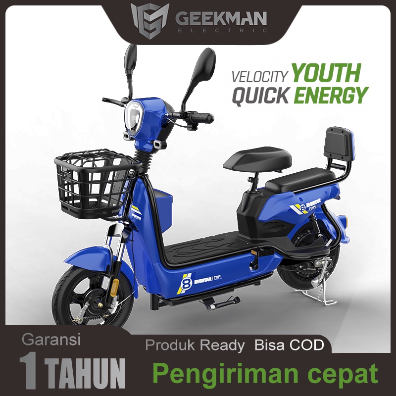 Jual Geekman Sepeda Listrik Dewasa Murah Sekuter Listrik Dewasa Remaja ...
