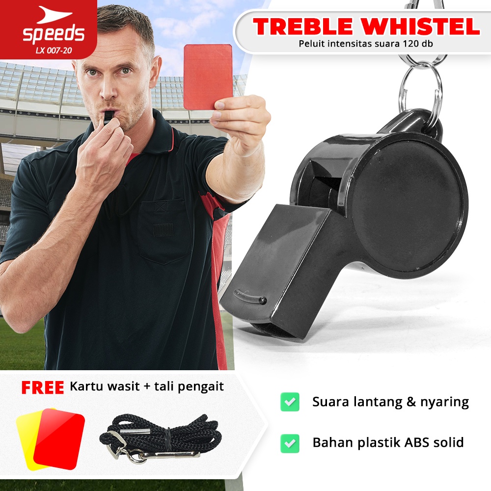 Jual SPEEDS Peluit Wasit Pluit Treble Whistle Olahraga Periwitan Sport ...