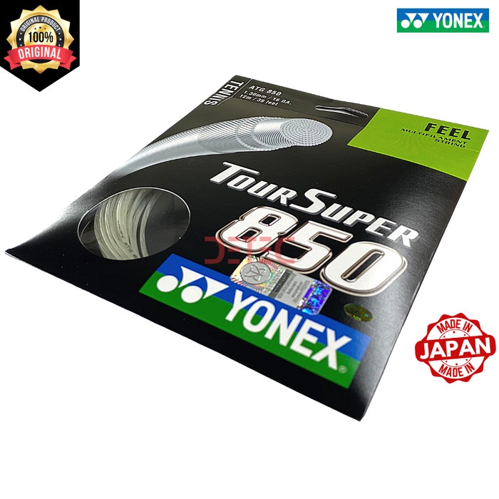 Jual Yonex TOUR SUPER 850 senar tenis - WHITE | Shopee Indonesia
