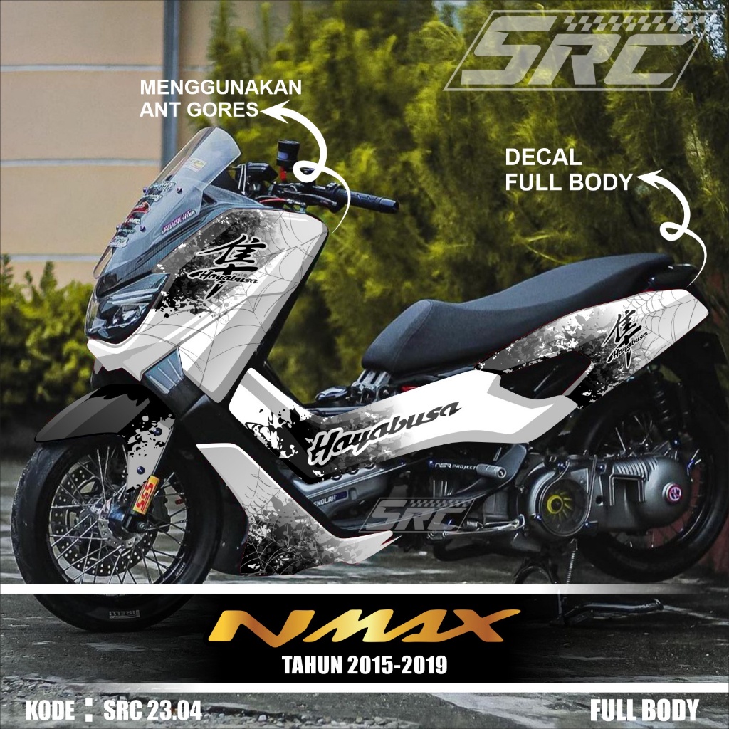 Jual Decal Sticker Stiker Yamaha Nmax 2016 2017 2018 2019 Full Body ...