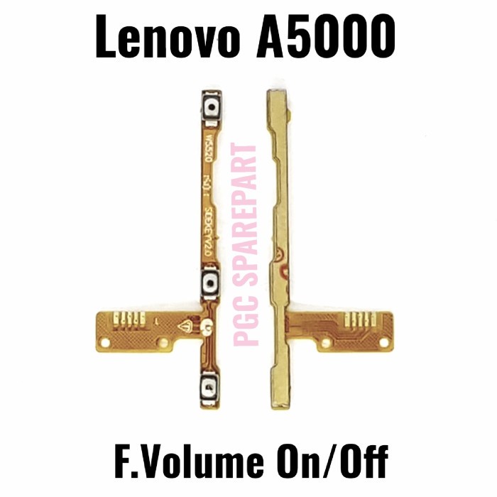 Jual Original Flexible Connector Volume Power On Off Lenovo A5000 OEM | Shopee Indonesia