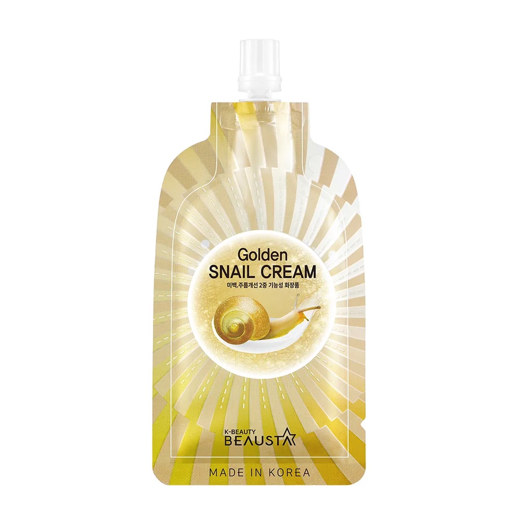 Jual Beausta Golden Snail Cream (15Ml) | Shopee Indonesia