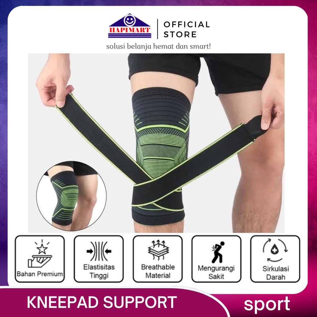 Jual Kneepad Support Pelindung Lutut High Quality/Bantalan Lutut Gym ...