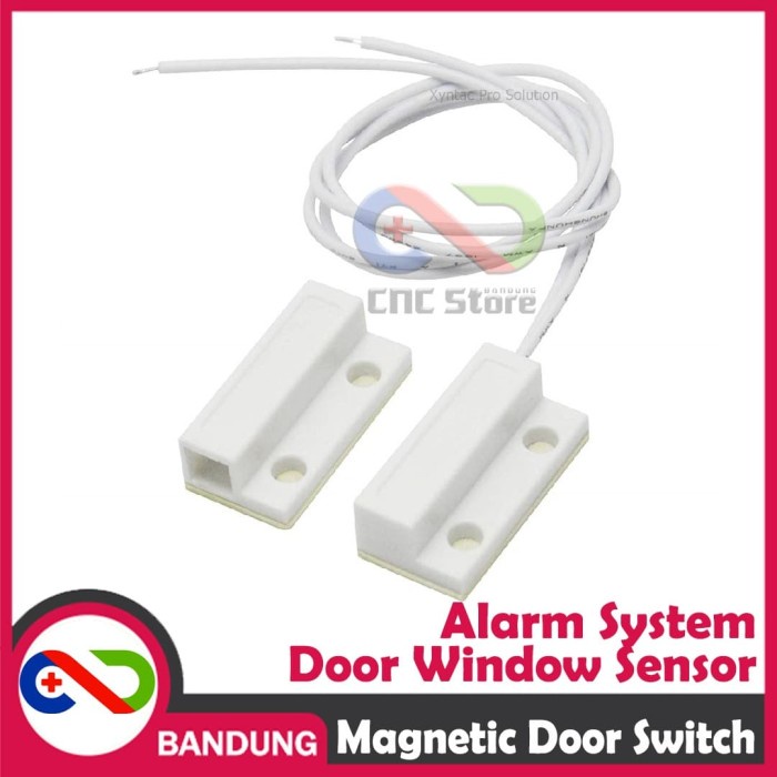 Jual WINDOW/DOOR MAGNETIC SWITCH SENSOR ALARM 2 WIRE SAKLAR MAGNET ...