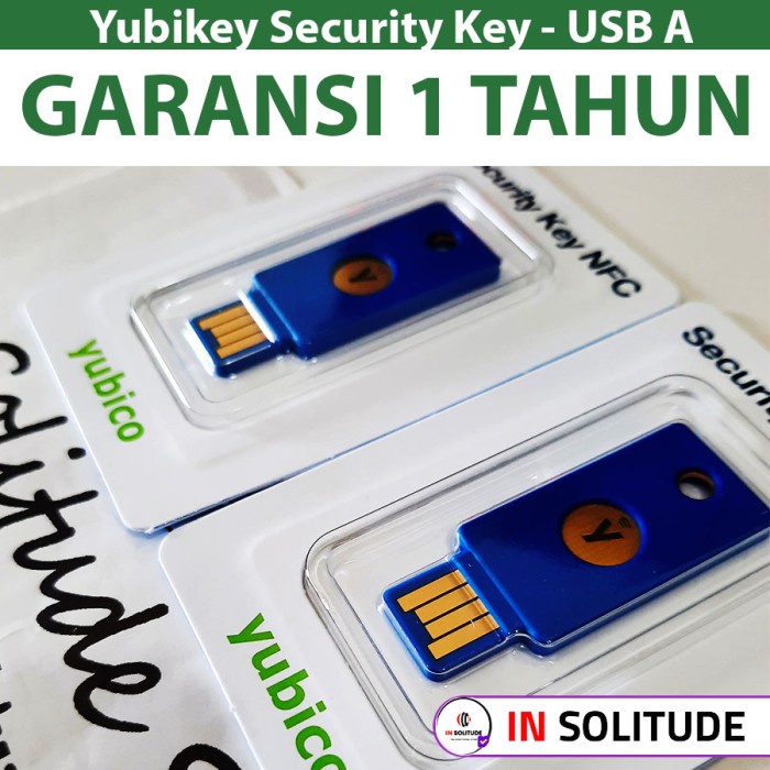 Jual YubiKey Security Key Series NFC FIDO2 Certified USB A USB C ...