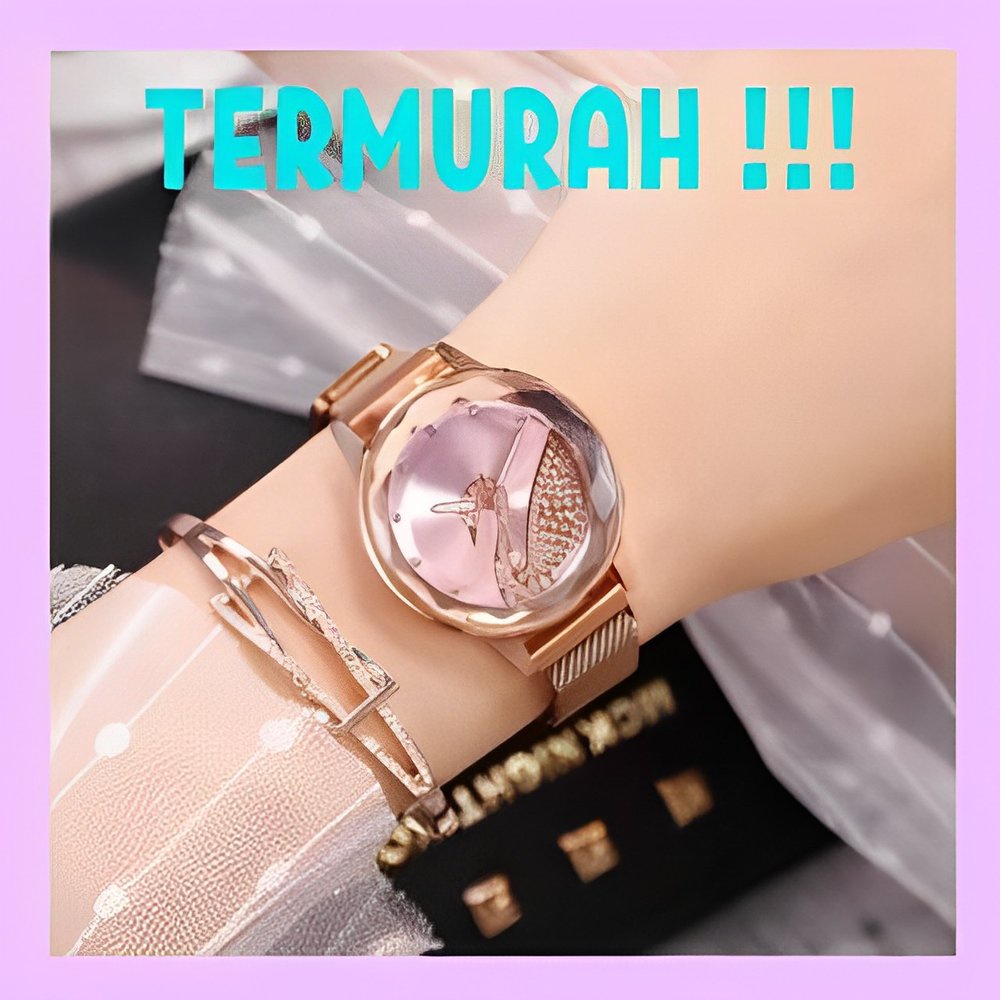 Jual (COD) Jam Tangan Wanita: Pilihan Rantai Magnet, Angsa Magnet, dan Arloji Analog Mewah ...