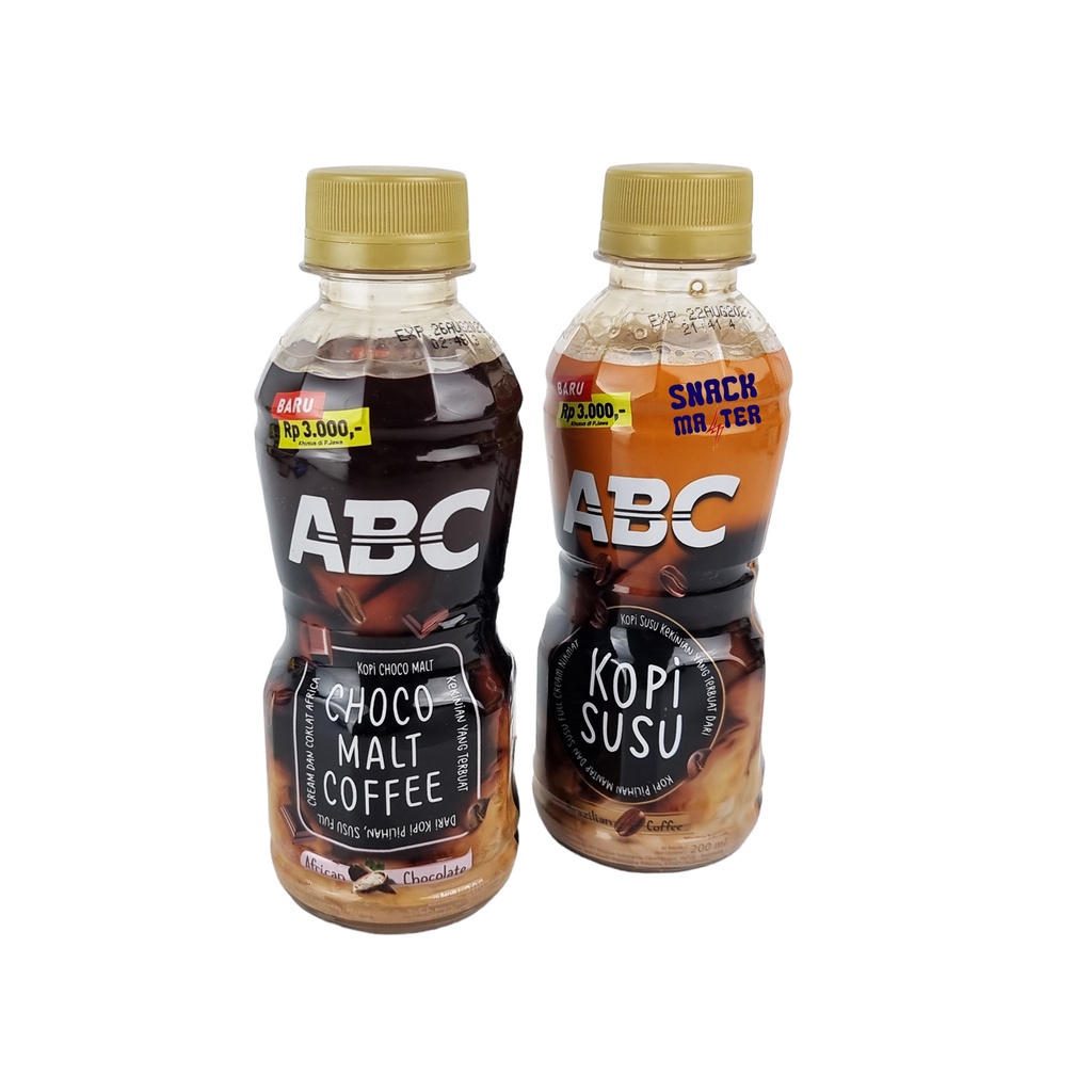 Jual Kopi ABC Botol Kopi Siap Minum - Netto 200mL. | Shopee Indonesia