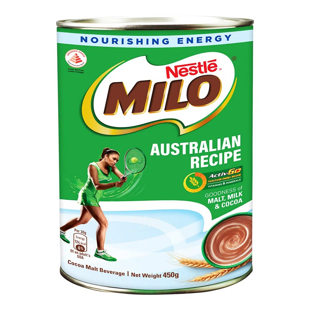 Jual Nestle MILO Australian Recipe Chocolate Malt with Milk 450gram ...