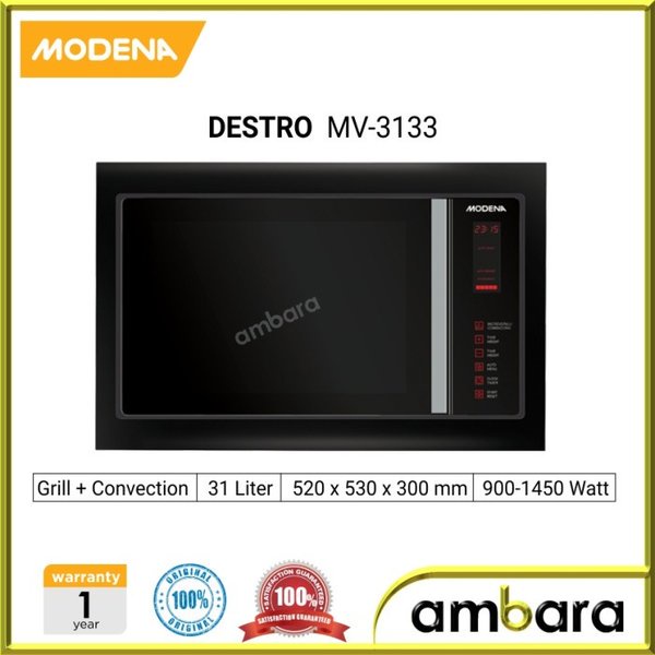 Jual Modena Microwave Oven MV 3133 PALAZZO Grill + Convection 31 Liter ...